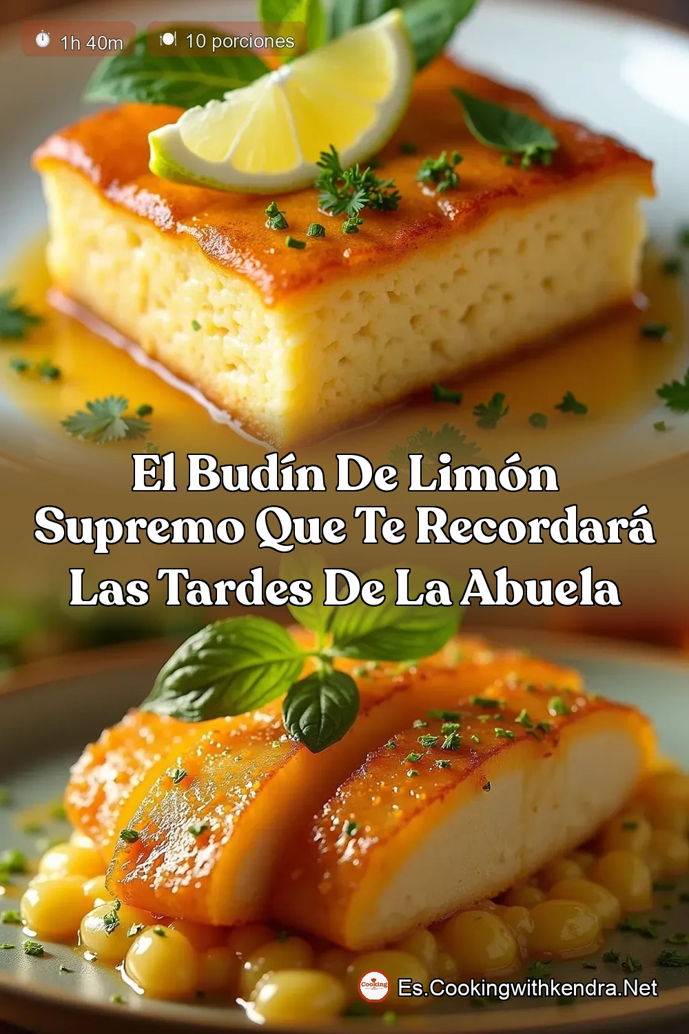 Receta de Budín de Limón Supremo Húmedo y Esponjoso