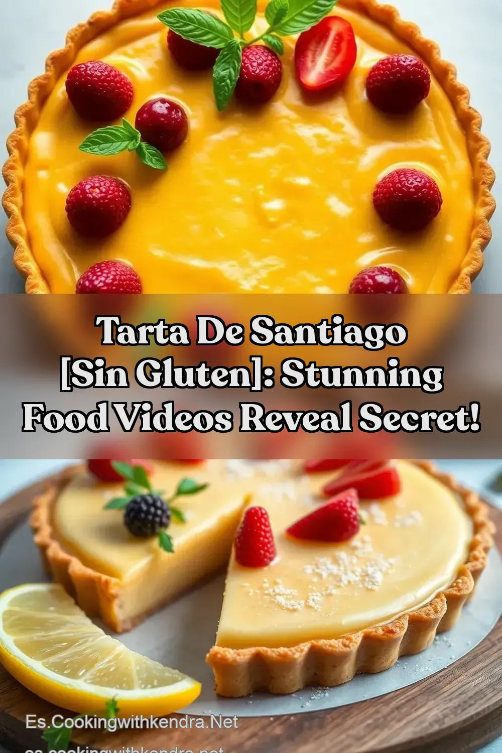 Tarta de Santiago Ingredientes: Receta Auténtica ¡Sin…