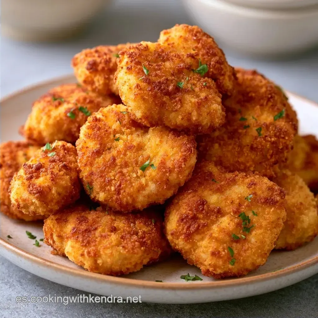 Nuggets de Pollo Crujientes - Cocina con Kendra